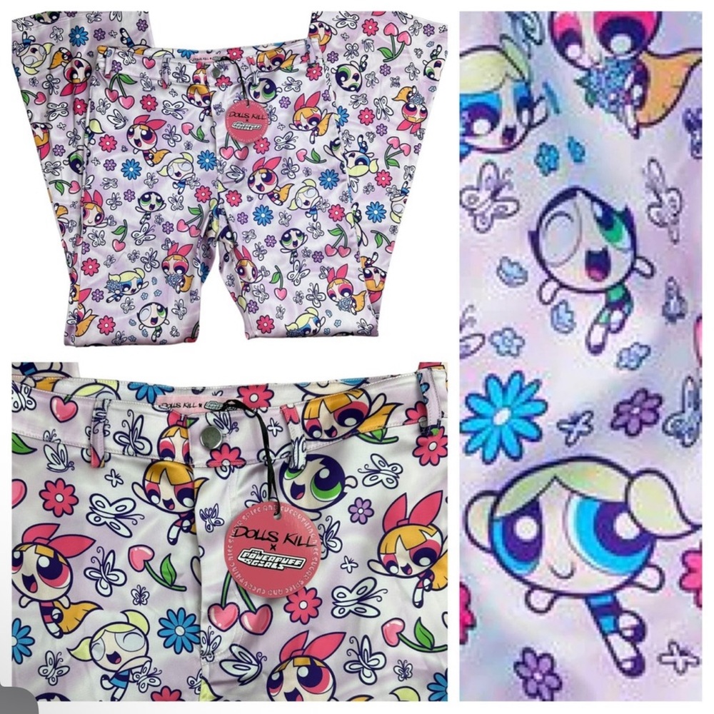 Powerpuff Girls Two Piece Pant Set - Gem